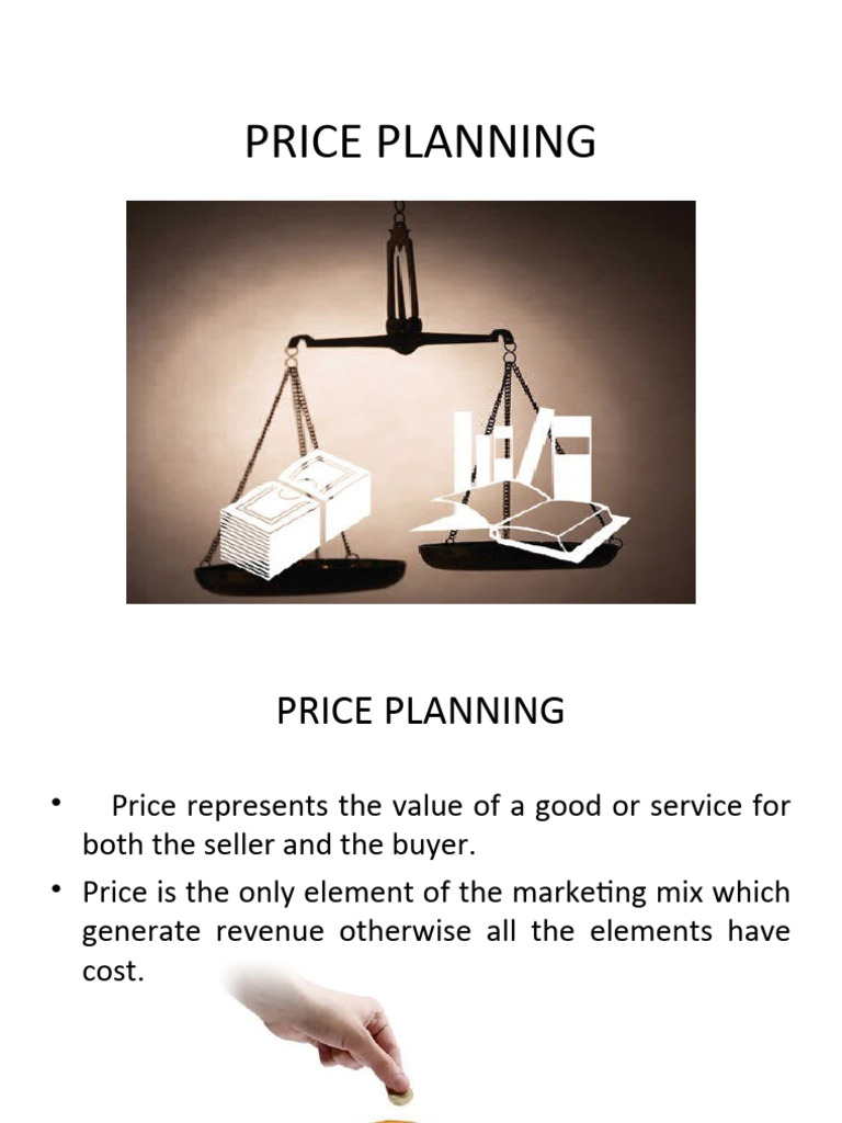 Price Planning | PDF | Pricing | Marketing