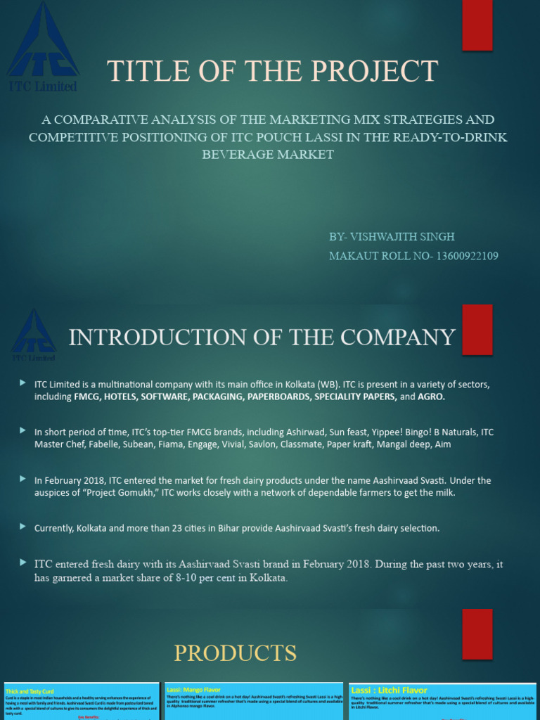 Itc LTD PPT Vishwajith | PDF