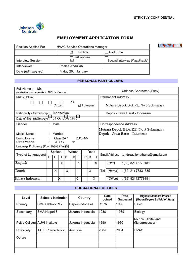 Application Form JCI Updated PDF