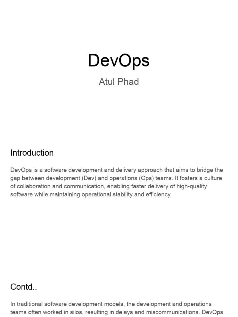 Dev Ops | PDF