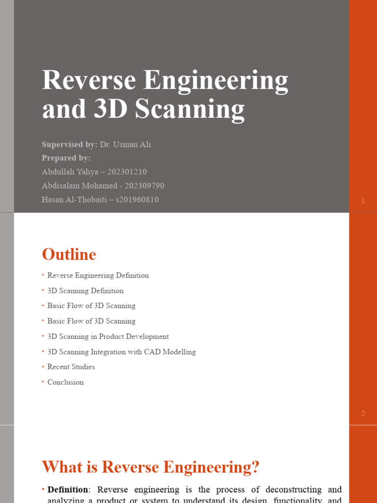 Slides For 3d Scanning | PDF