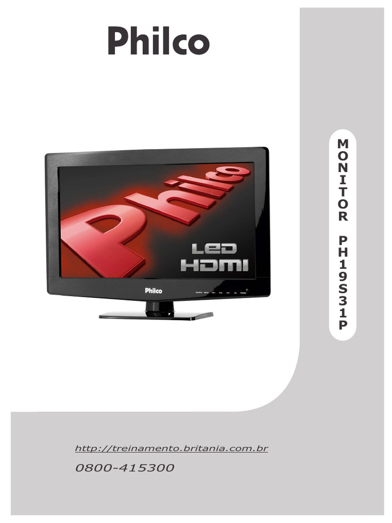 Philco+PH19 S31 P+Ver | PDF