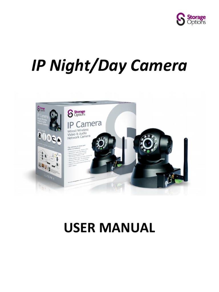 Storage Options SON-IPC1 IP Camera User Manual v1.2 | PDF | Ip Address | Port (Computer Networking)