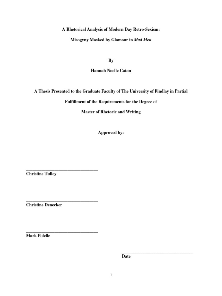 Hannah Caton Final Thesis | PDF