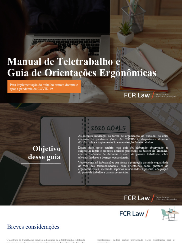 Manual Prático Do Teletrabalho e Norma Técnica Do MPT | PDF