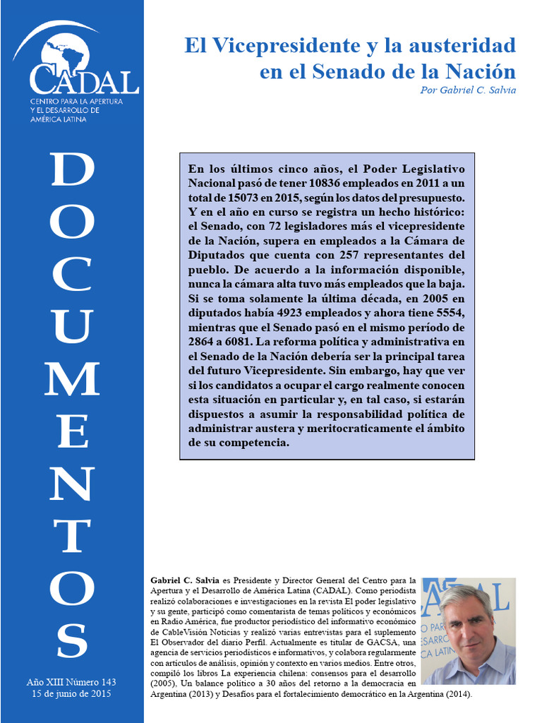Documento 143 | PDF | Partidos políticos | Argentina
