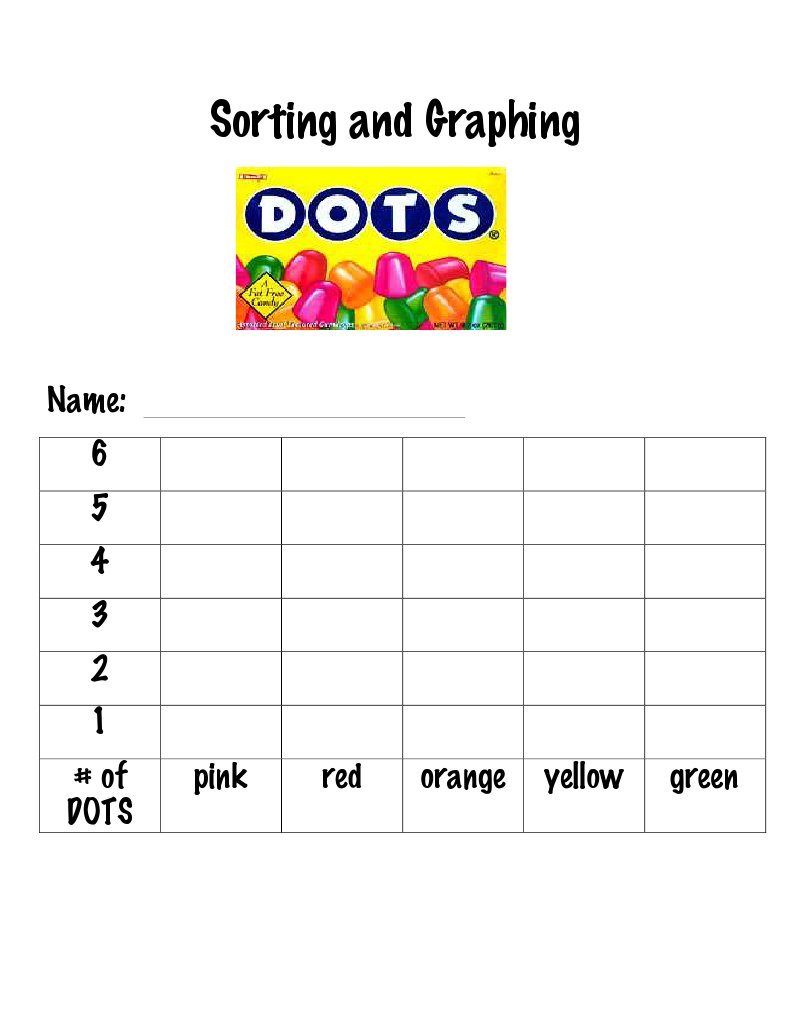 DOTS Sorting and Graphing .Docx" | PDF | Data | Computing