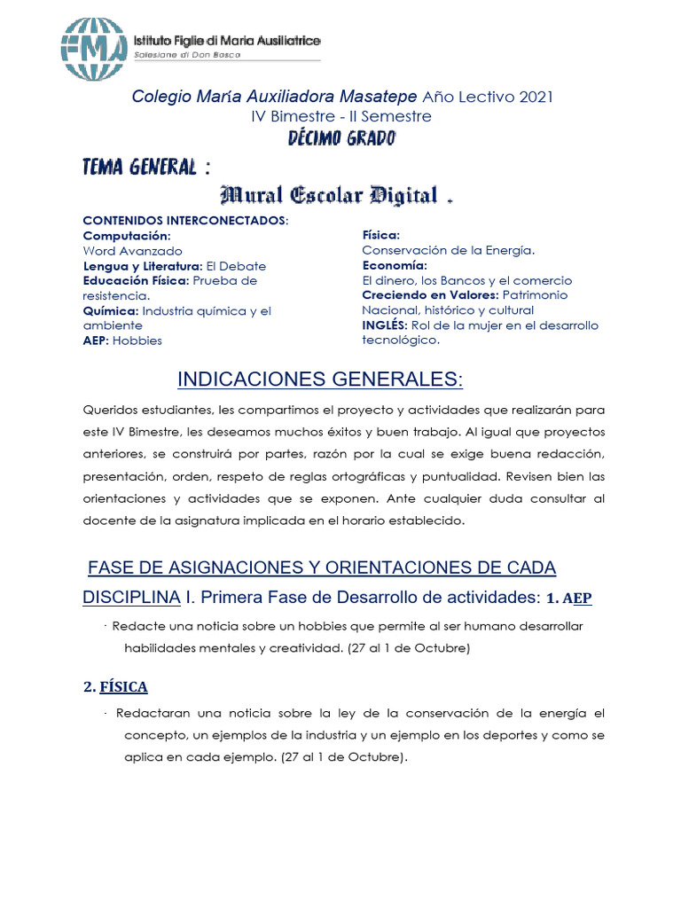 Proyecto Decimo | PDF | Contaminación | Comercio