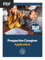 GAPP Application For A Caregiver | PDF