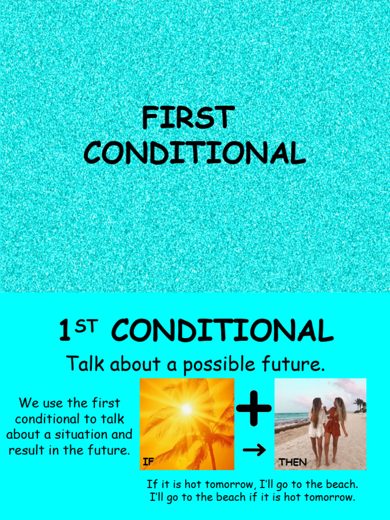 First Conditional Grammar Guides 124811 | PDF