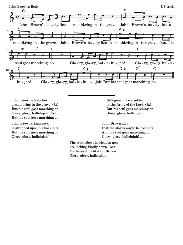 John Brown's Body | PDF