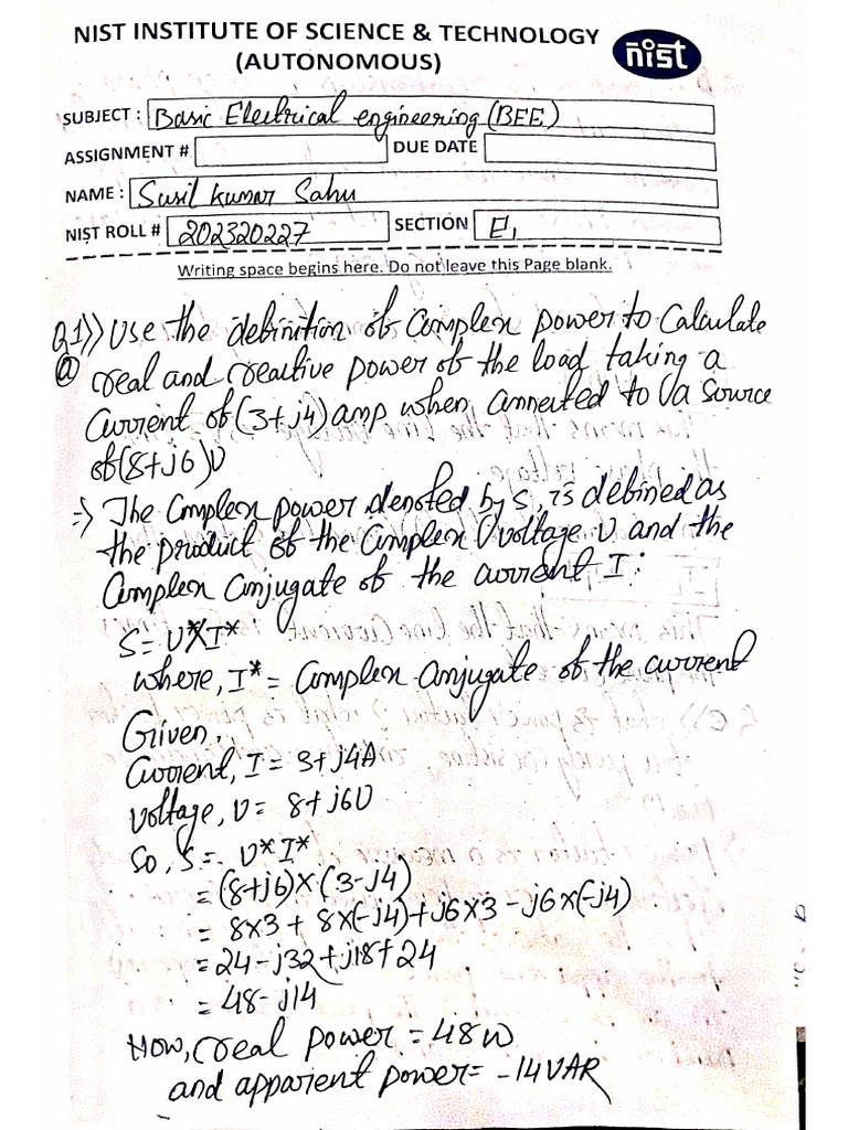 BEE Assignment...... | PDF