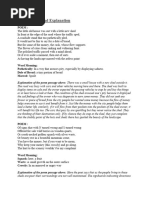 A Roadside Stand Class 12 (English) | PDF