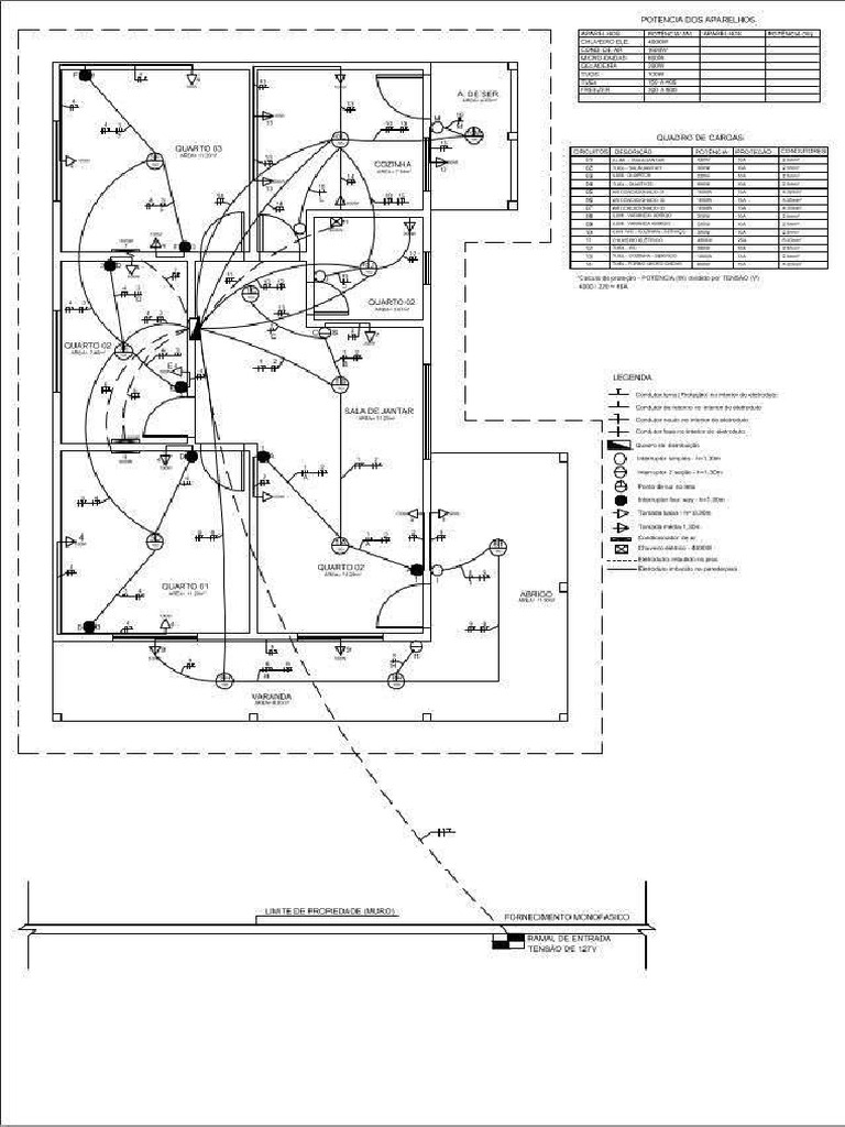 Projeto Eletrico Pdf Pdf