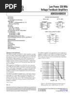 AD823 Scheme | PDF | Amplifier | Power Supply