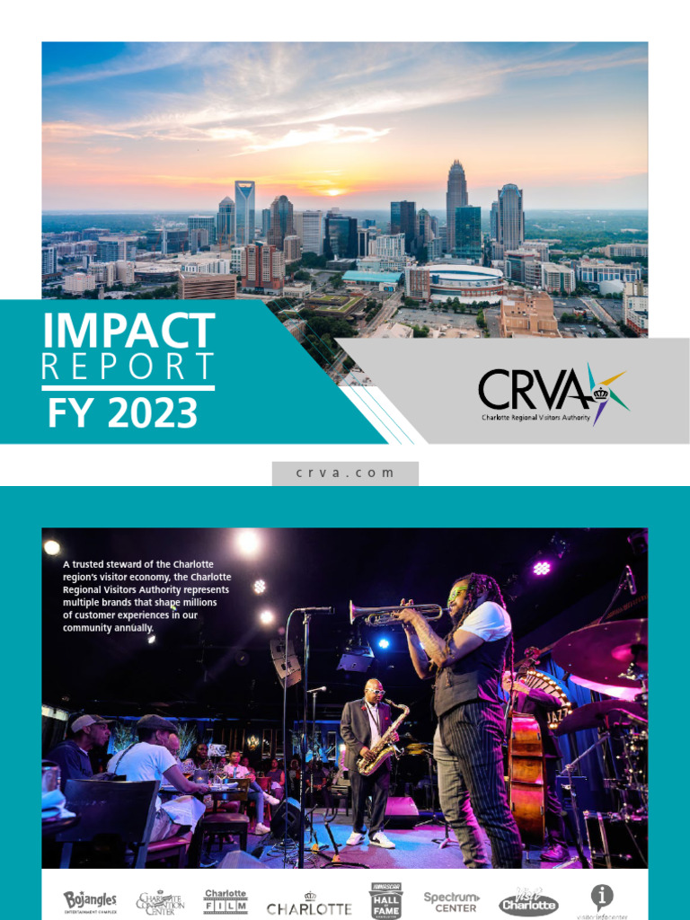CRVA FY23 Impact Report | PDF | Tourism | Sales