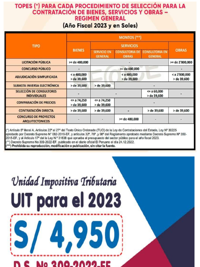 Tabla de Procesos OSCE TOPES | PDF