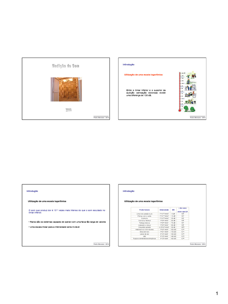Aula8 | PDF | Decibel | Logaritmo