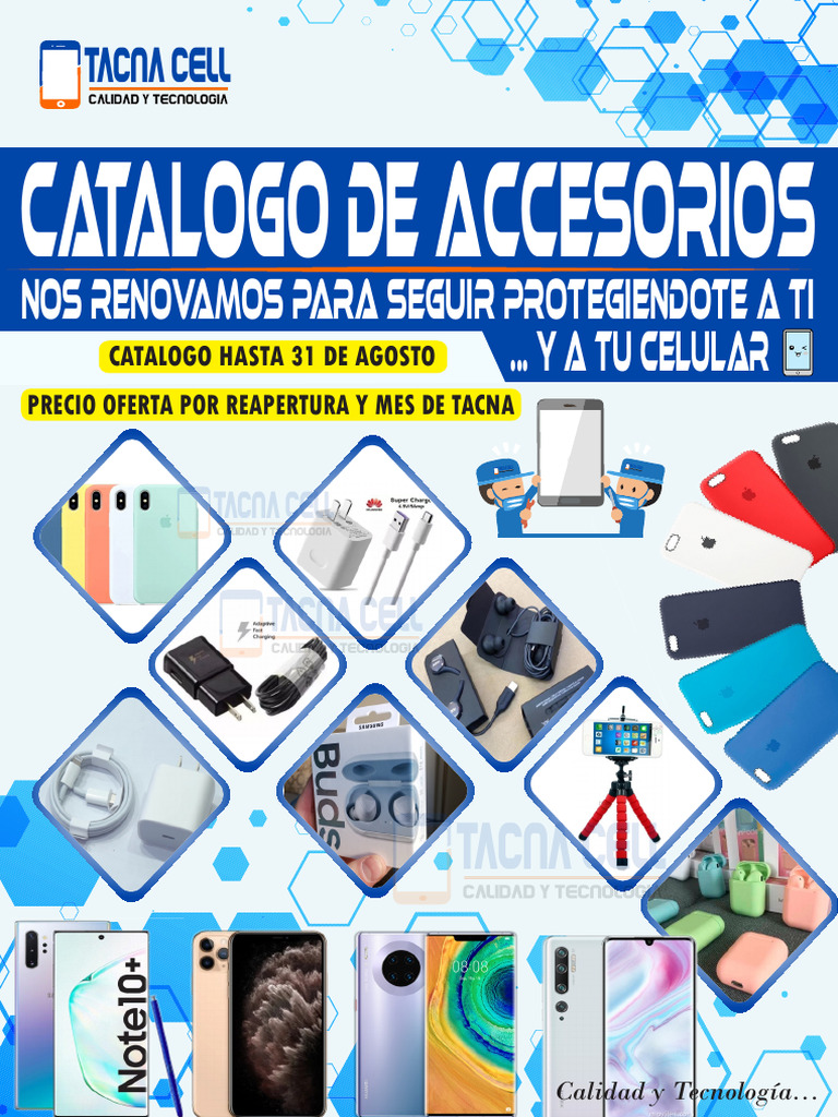 Catalogo Agosto - Accesorios TACNA CELL | PDF
