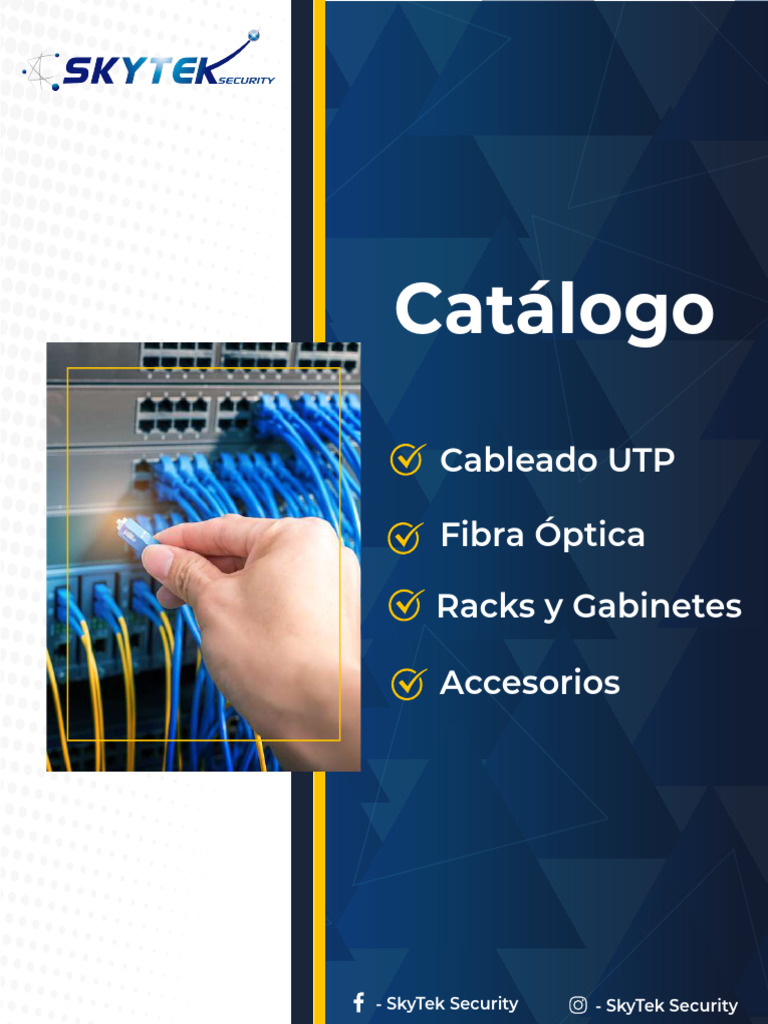 Catálogo Redes Cableado 2022 | PDF