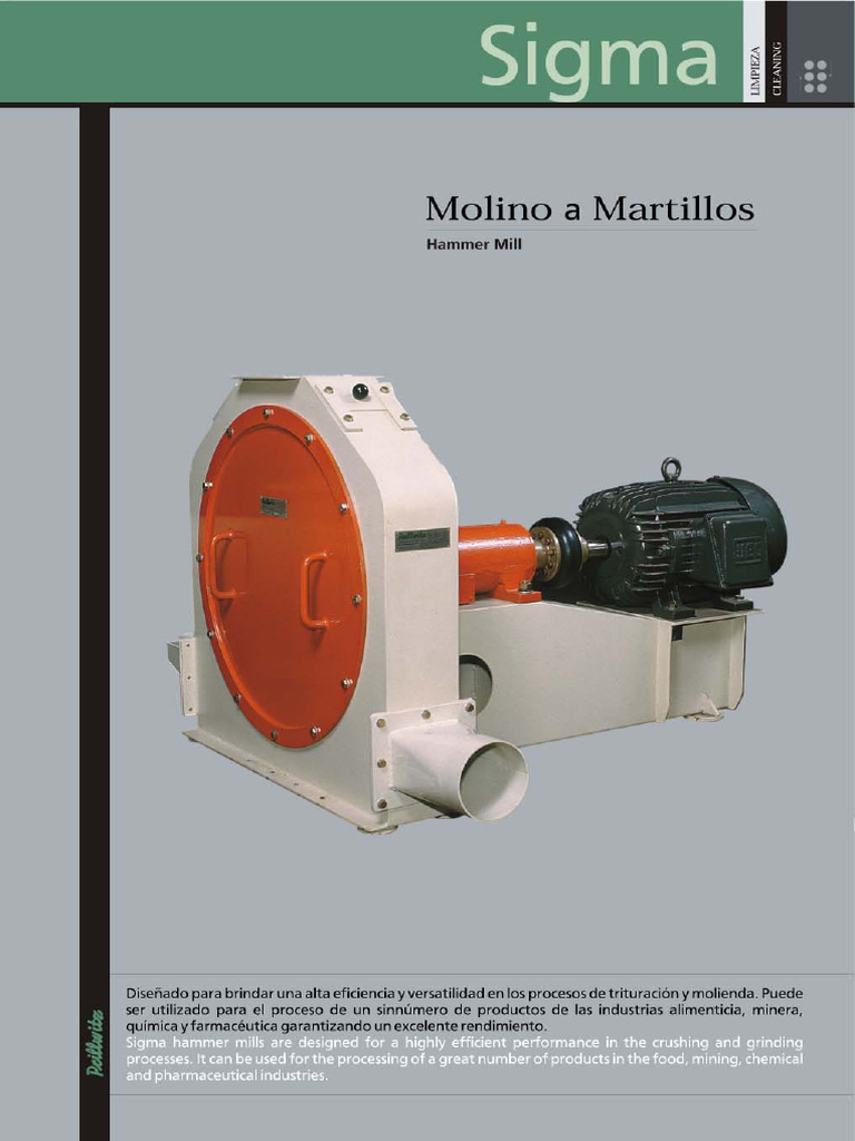 Molino Sigma | PDF