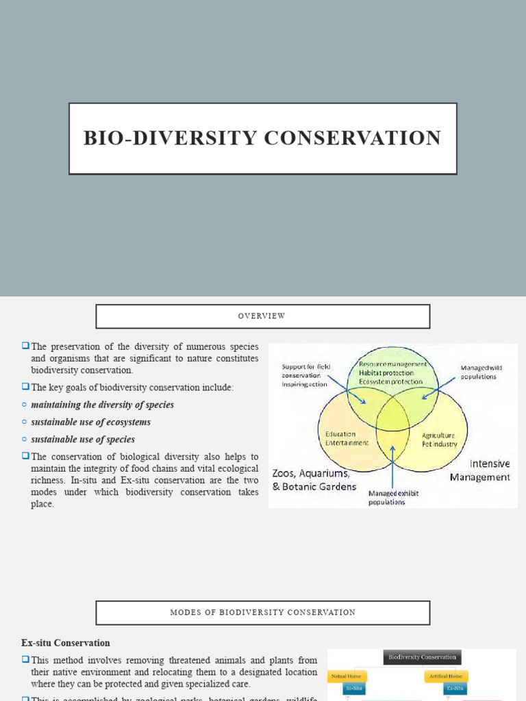 Biodiversity Conservation | Download Free PDF | Biodiversity | Conservation Biology