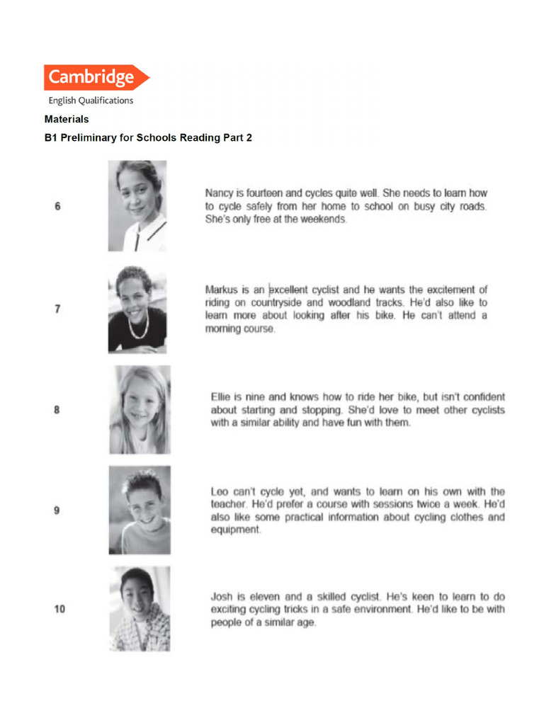B1 Reading Part 2-Exam Strategies | PDF