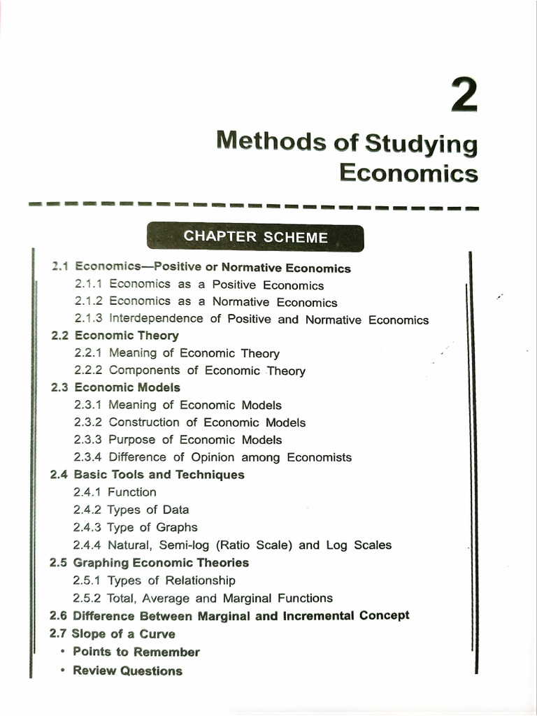 Chapter 2 (Micro Economics) | PDF