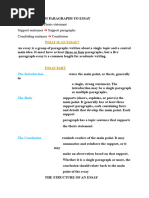 How To Write An Introductory Paragraph Using The Funnel Method | PDF ...