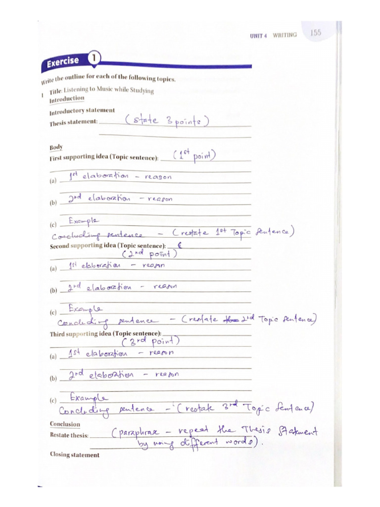 Unit 4 Writing | PDF Unit 4 Writing | PDF