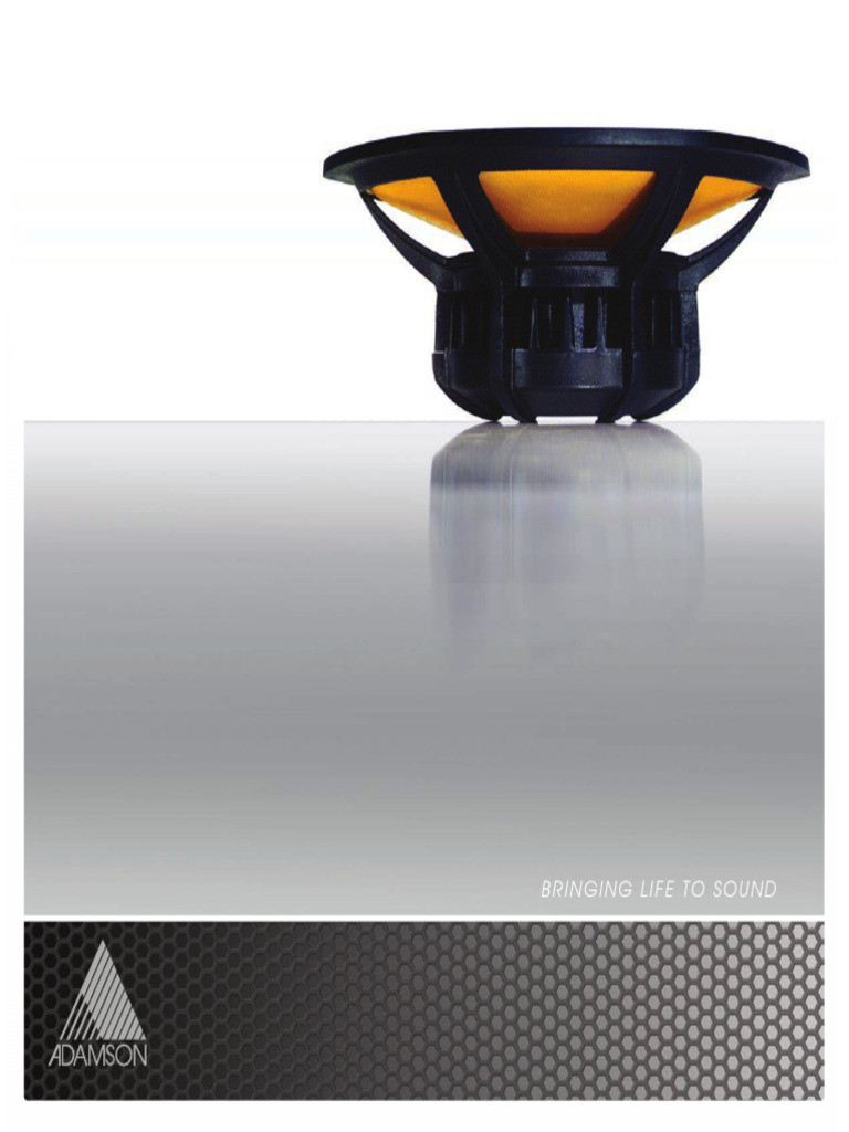 Adamson Catalogue | PDF