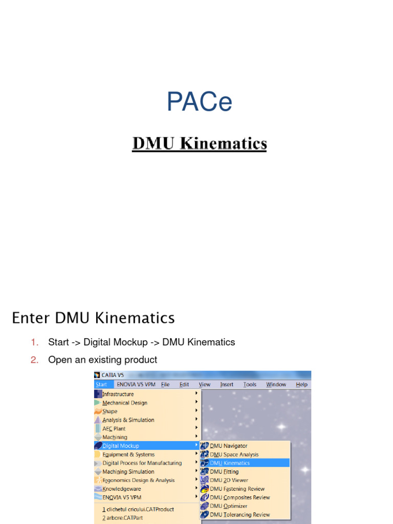 PAC e DMU Kinematics | PDF