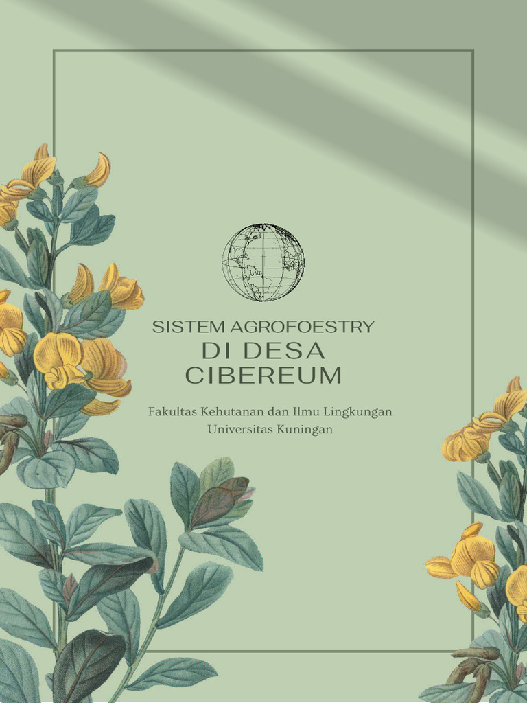 Agroforestry dan Insektisida di Cibeureum | PDF | Teknologi & Rekayasa