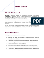 Lesson 2 A Brief History of MS Access | PDF | Microsoft Access | Computing