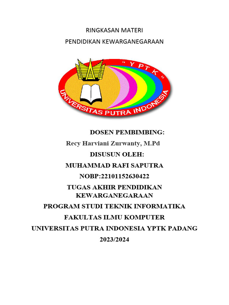 Muhammad Rafi Saputra If10 | PDF | Ilmu Sosial | Agama & Spiritualitas