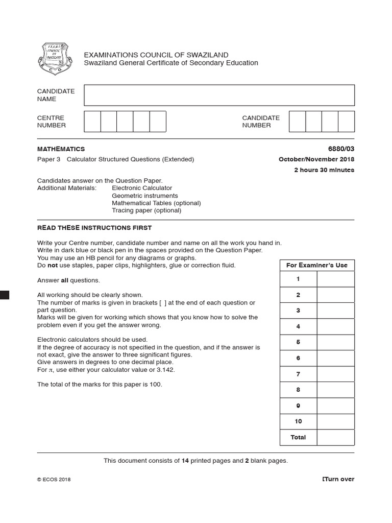 Mathematics 3 | PDF | Sphere | Significant Figures