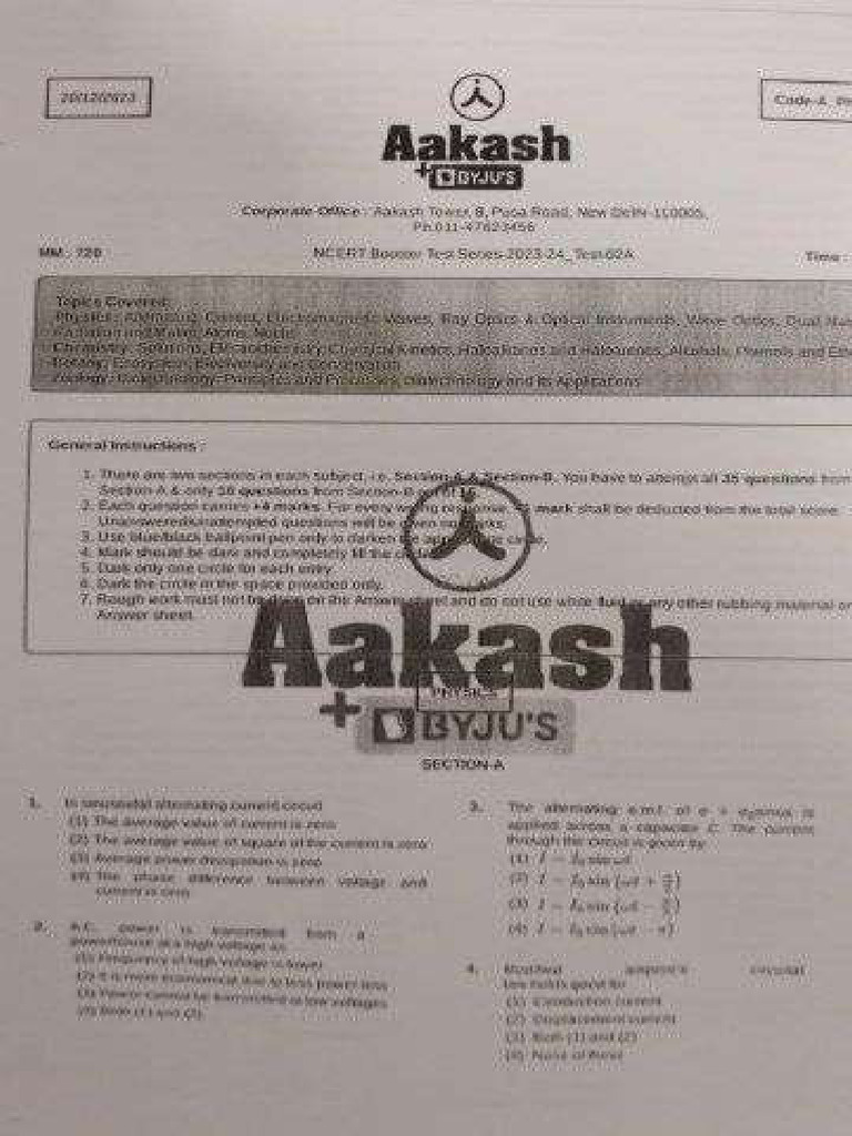 NBTS 02 Oym @neet Broker1 | PDF