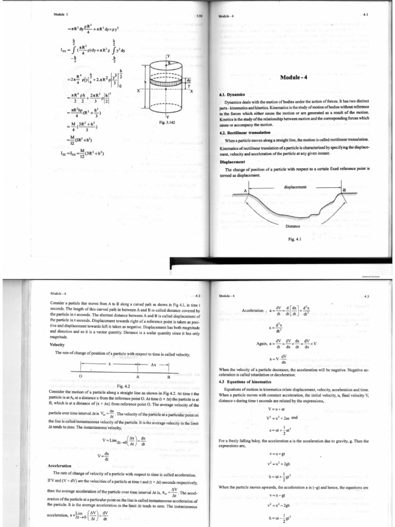 Mechanics Benjamin Text Part2 | PDF