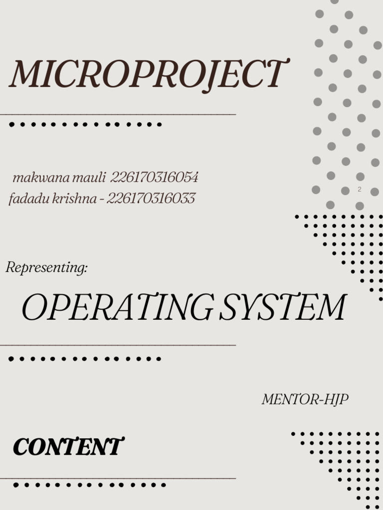 Fadadu Krishna - 226170316033 | PDF | Operating System | Process (Computing)