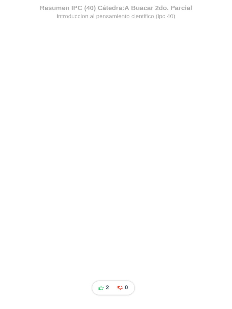 Resumen Ipc 40 Catedraa Buacar 2do Parcial - Compress | PDF | Razonamiento inductivo | Paradigma