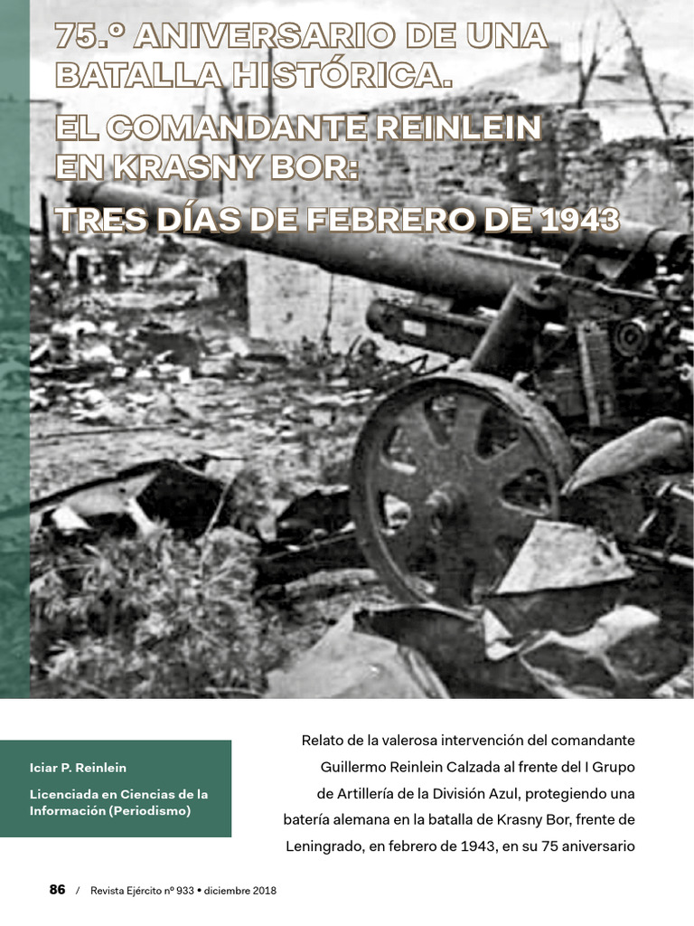 75.o-aniversario-de-una-batalla-historica | PDF | Militar | Ciencia militar