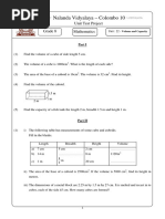 Algebra 1 Diagnostic Test | PDF | Equations | Mathematical Concepts