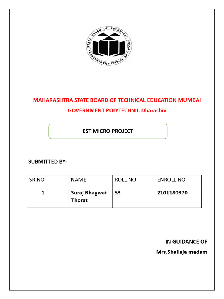 My Est Project | PDF | Air Pollution | Atmosphere Of Earth