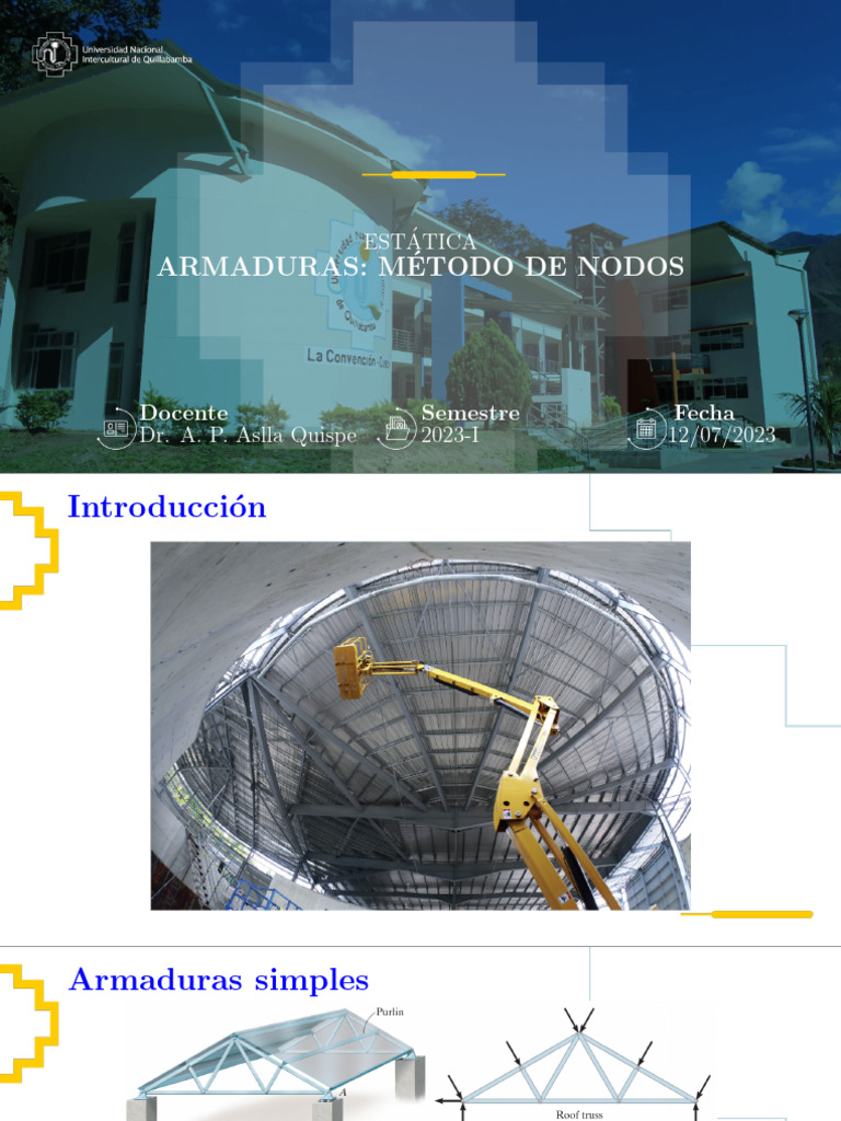 Metodos de Nodos Estatica | PDF | Braguero | Fuerza