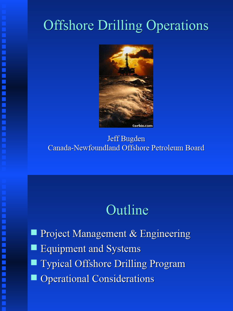 Drilling Operation Presentation | PDF | Oil Well | Casing (Borehole)