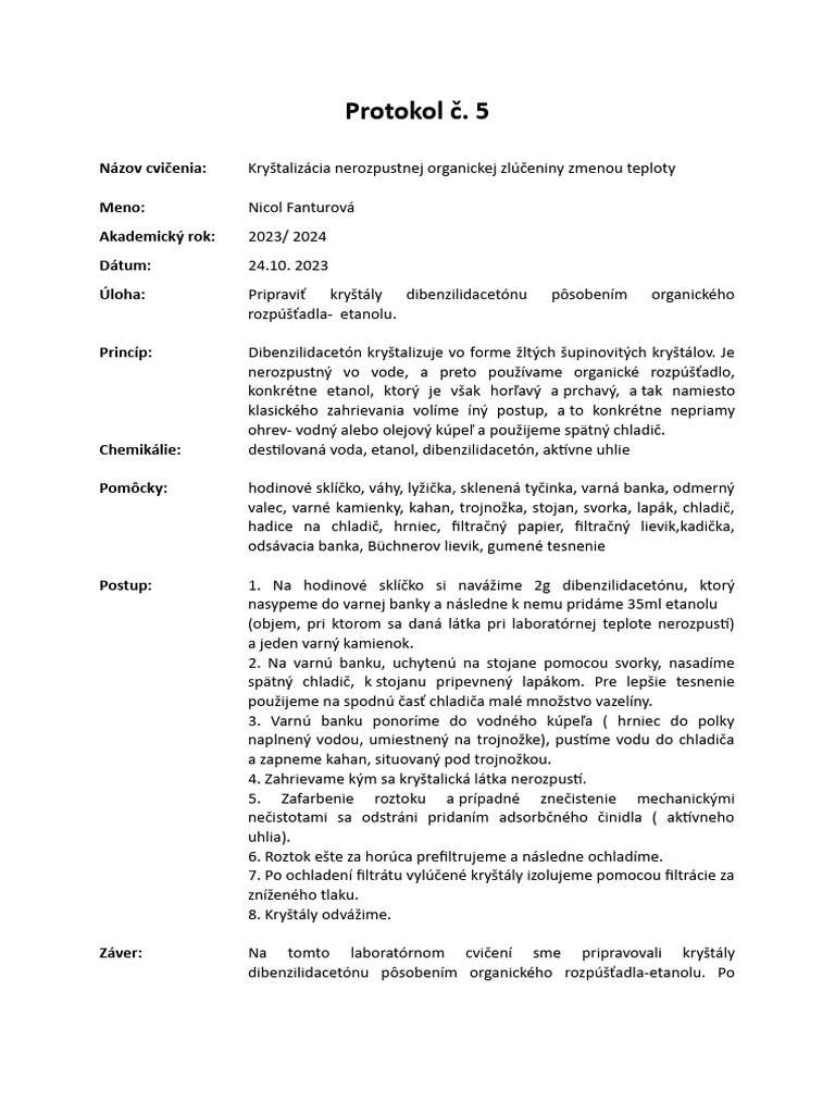 Protokol Č. 5 | PDF