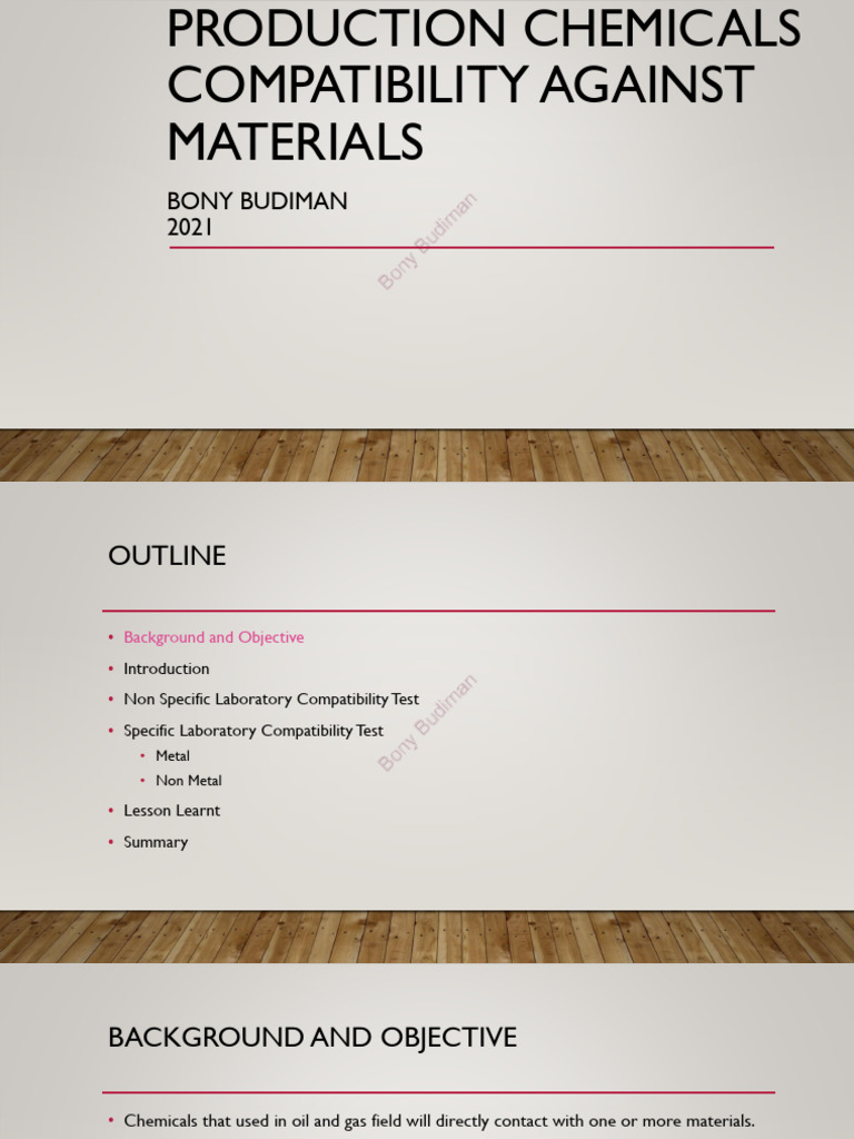 Chemical Compatibility Testing for Materials | PDF