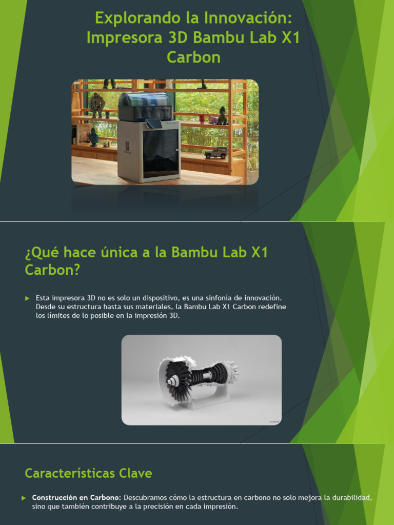 Presentacion Bambu Lab | PDF | Impresión 3d | Impresora (Computación)