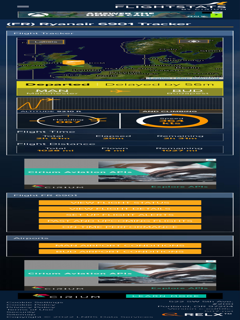 FR6901 - Ryanair FR 6901 Flight Tracker | PDF | Technology & Engineering