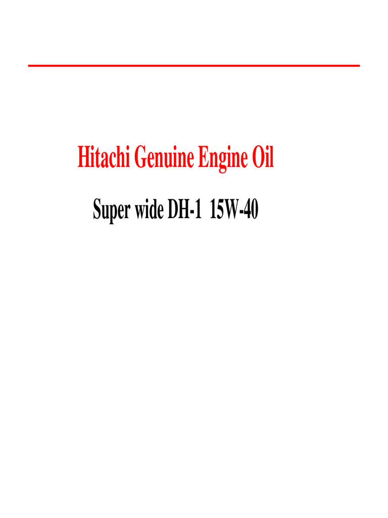New Engine Oil Super Wide-DH1 15W40 | PDF | Gazole | Substances chimiques